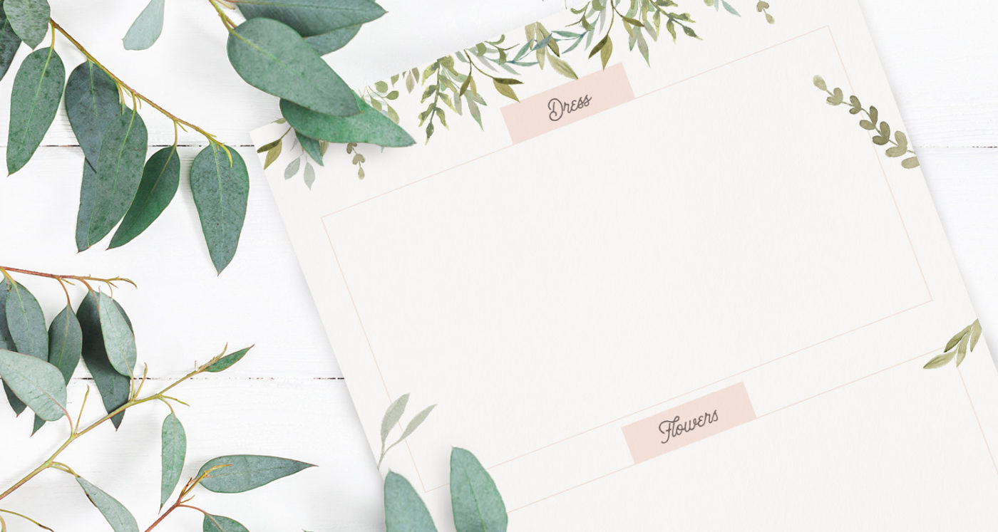 Borders Wedding Planner